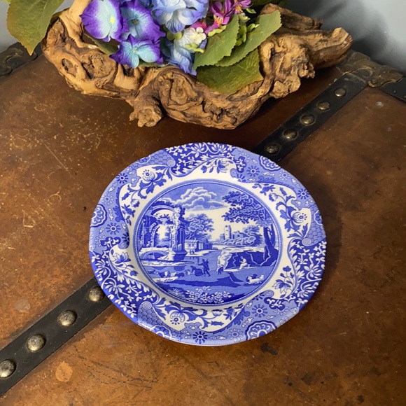 Spode | Dining | Vintage Spode Blue White Plate Blue Italian C816 ...